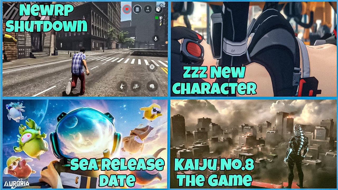 Auroria Release Date😍, NewRP Shutdown😥, Kaiju No.8 Mobile😮, NetEase ...