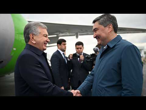 Prezident Shavkat Mirziyoyev amaliy tashrif bilan Qozogʻiston Respublikasida | Axborot 24