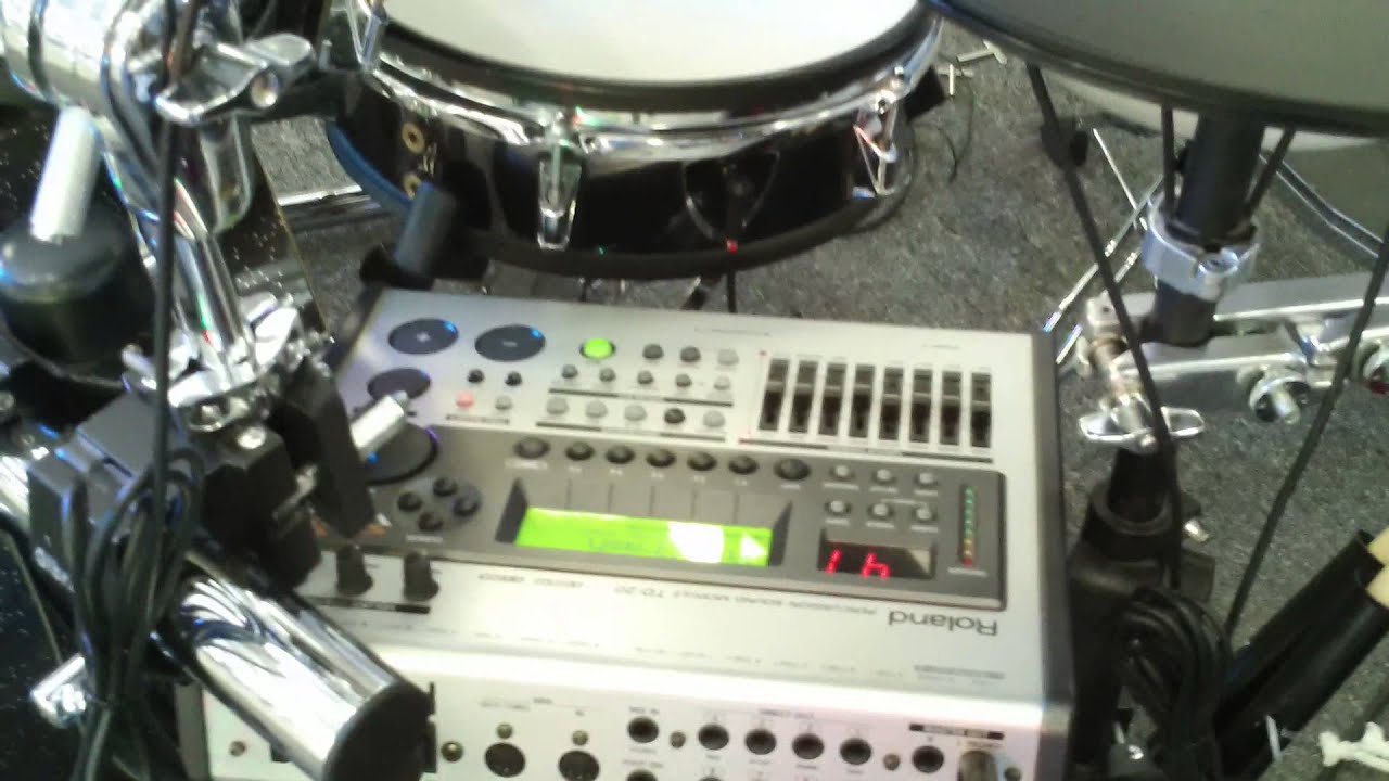 Drum Kit Tour Customized Roland TD-20 - YouTube
