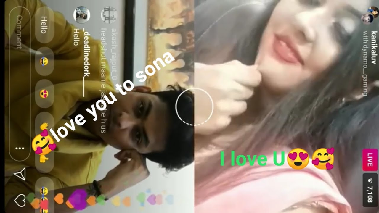 Dynamo propose live with GF Kanika?? | Dynamo live insta with GF - YouTube