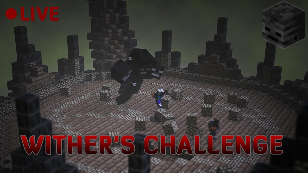 [Rediff] WITHER'S CHALLENGE - Hypixel's Map | Minecraft - YouTube