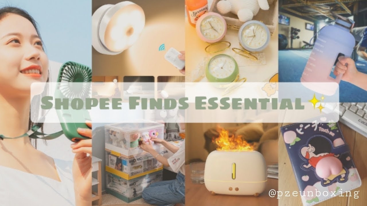Shopee Finds Essential - YouTube