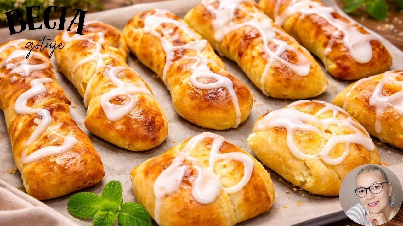 Drożdżówki z serem. Nie ma lepszych, mięciutkie, pulchne i pachnące ...