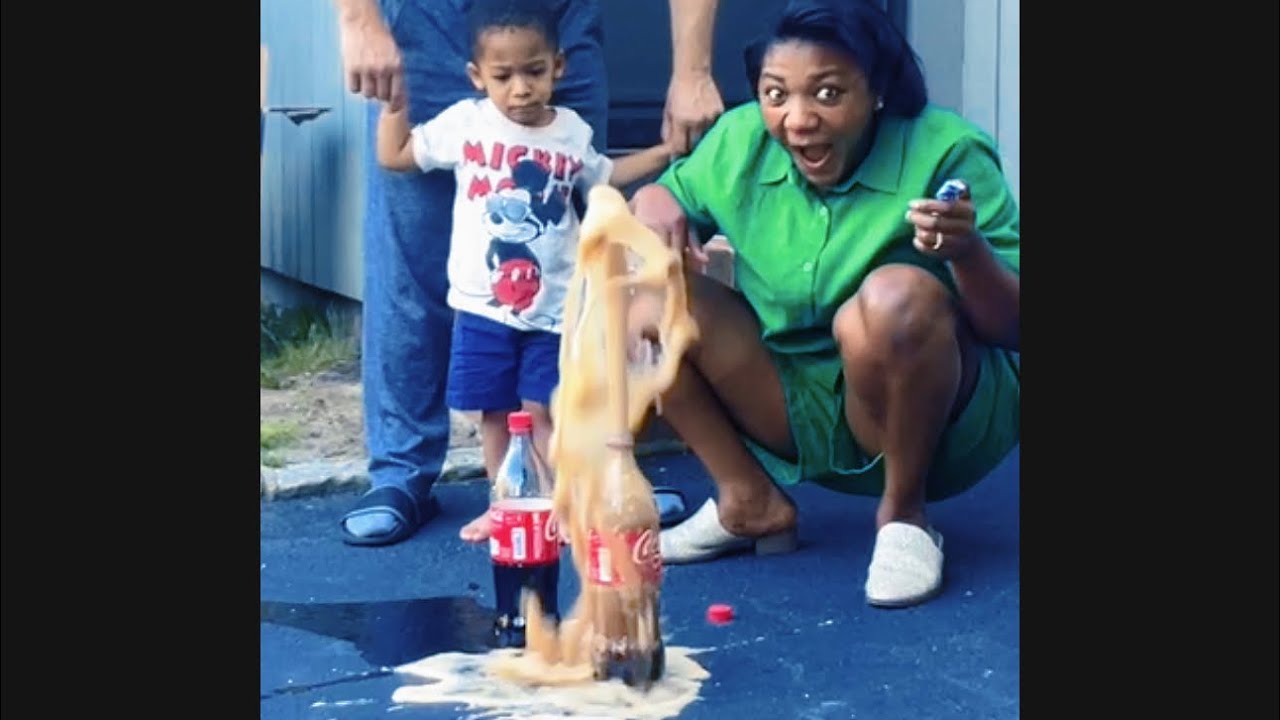 Biggest Coca Cola And Mentos Explosion 💥 💥 Fun 🤩 Youtube