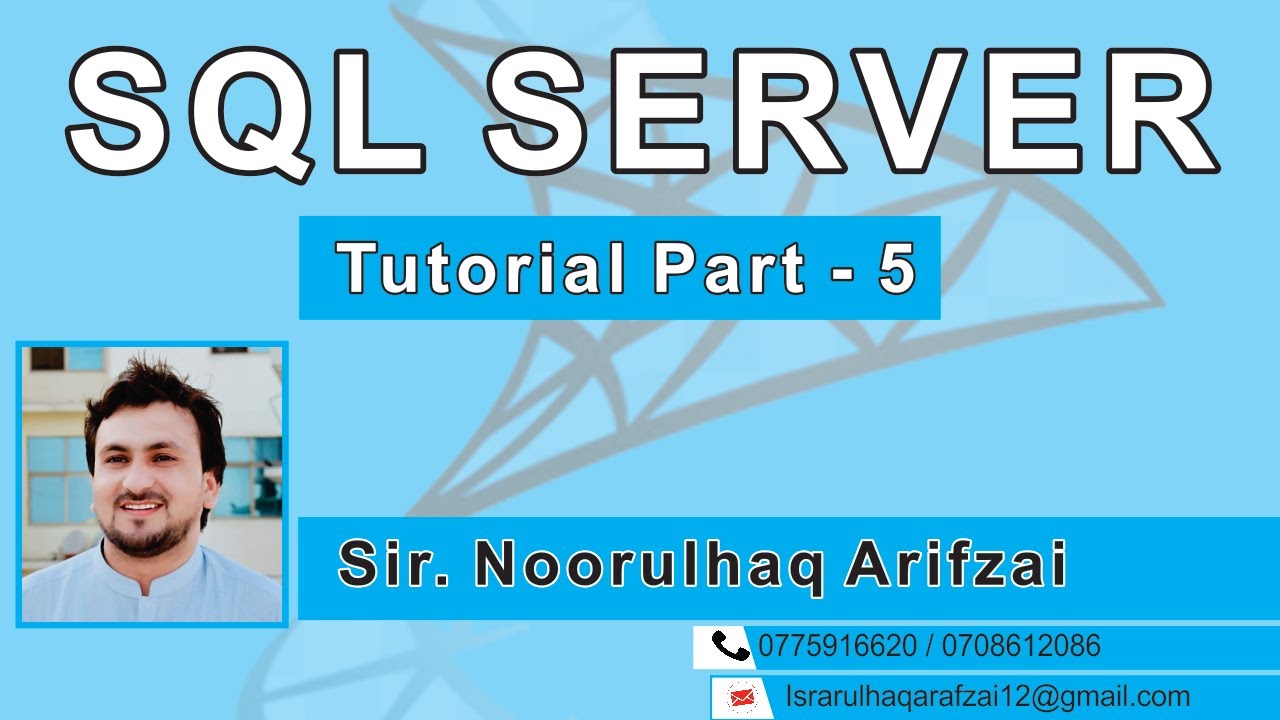 Sql Server Auto Number And Primary Key Tutorial 5 Database Youtube