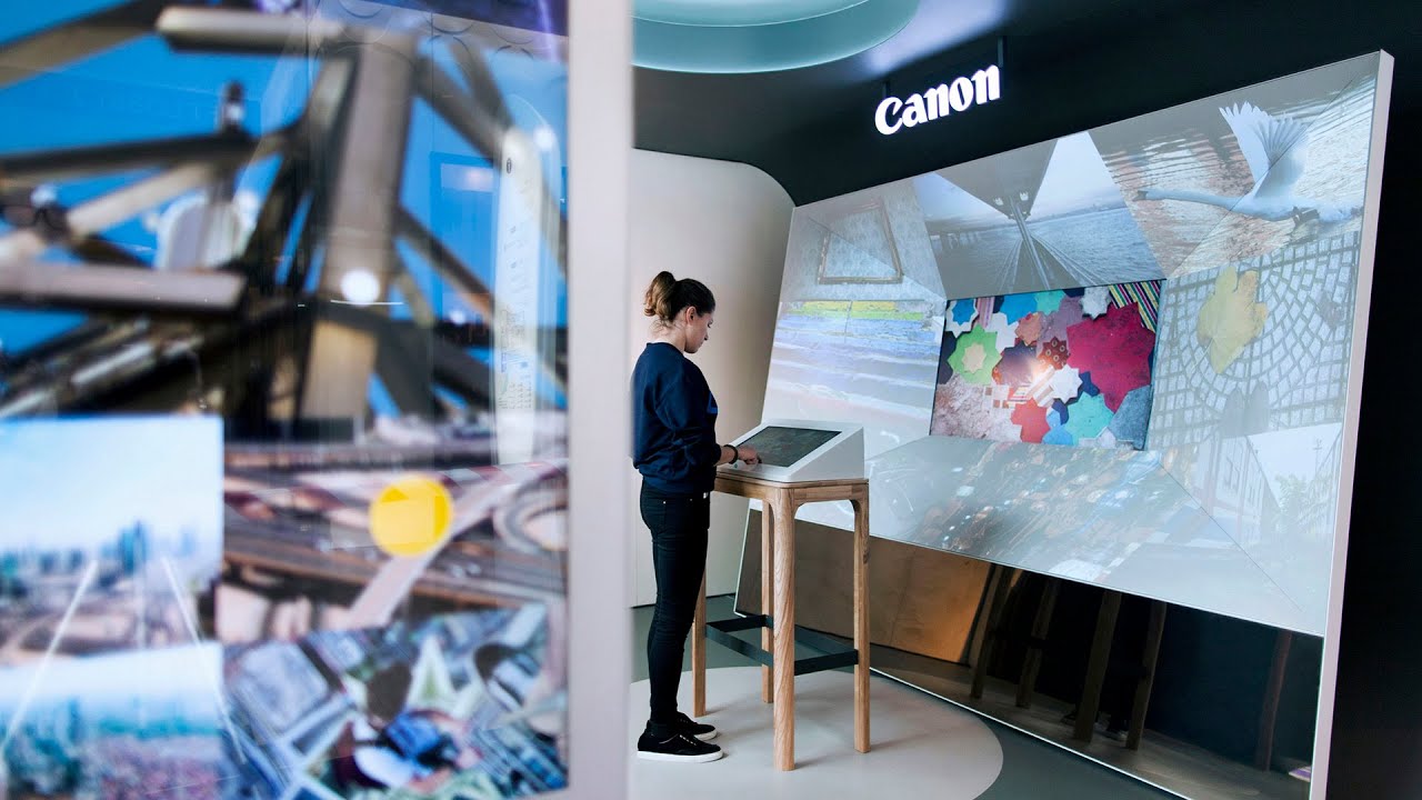 Canon's immersive digital experience - YouTube