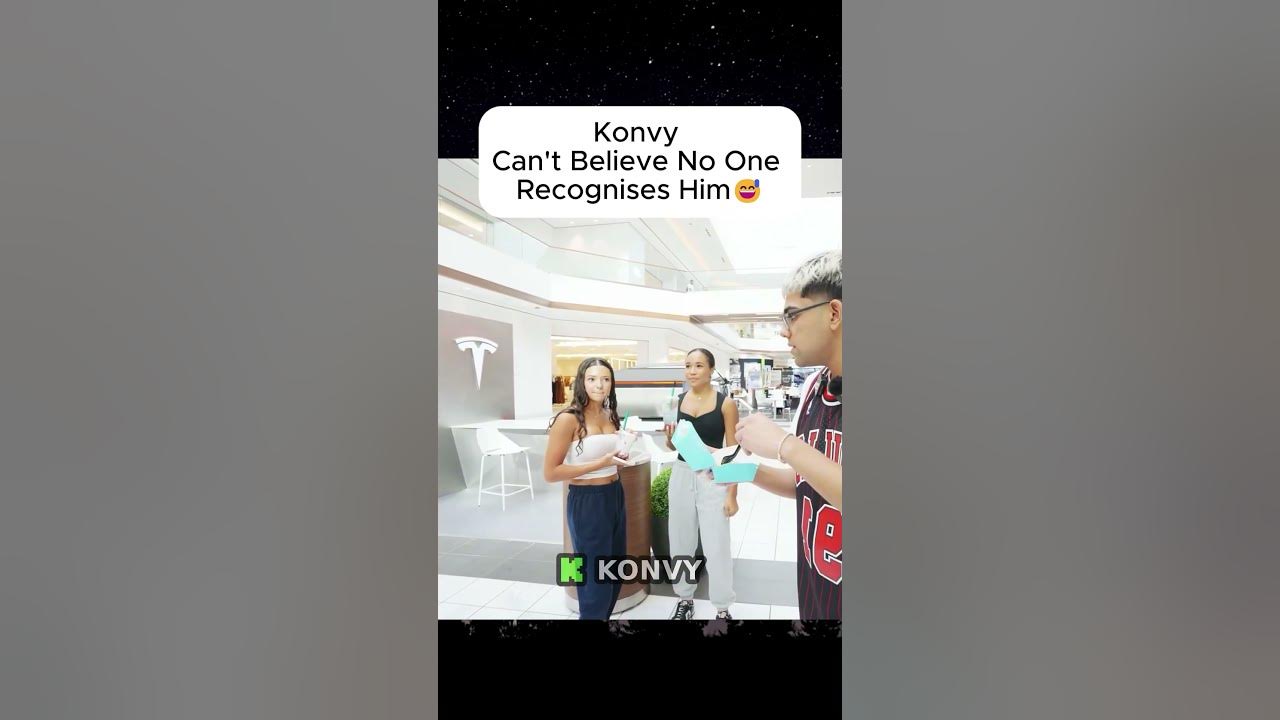 Konvy can’t believe no one recognises him 😅#konvy - YouTube