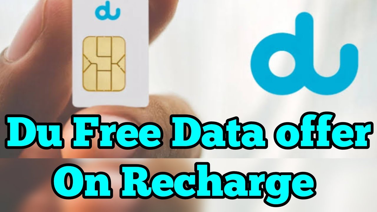 Du free Data offer on Recharge | Du Recharge Offer #WifiTechInfo #du ...