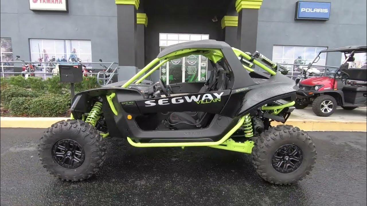 New 2023 SEGWAY POWERSPORTS VILLAIN SX10 WX Side by Side UTV For Sale In Port Richey, FL - YouTube