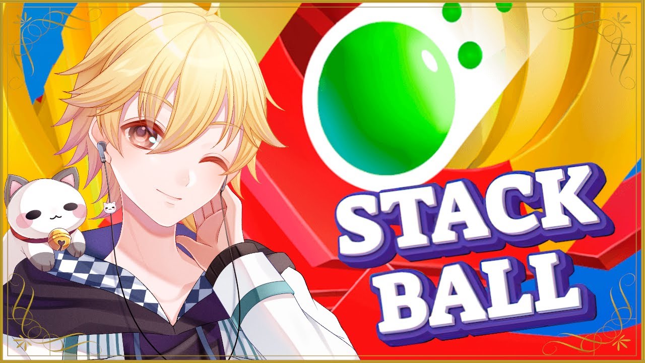 【StackBall】今年最後の朝活も爽快ポコポコ音と元気な「おはよう！」が聞きたい！🌤【縦型配信/Vtuber/八神レオ】 - YouTube