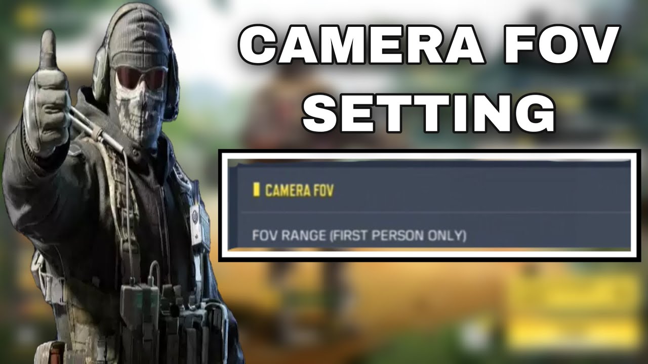 WHAT IS FOV SETTINGS|CODM - YouTube