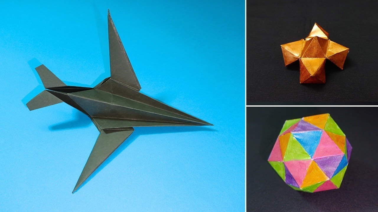 easy diy crafts with paper origami - YouTube