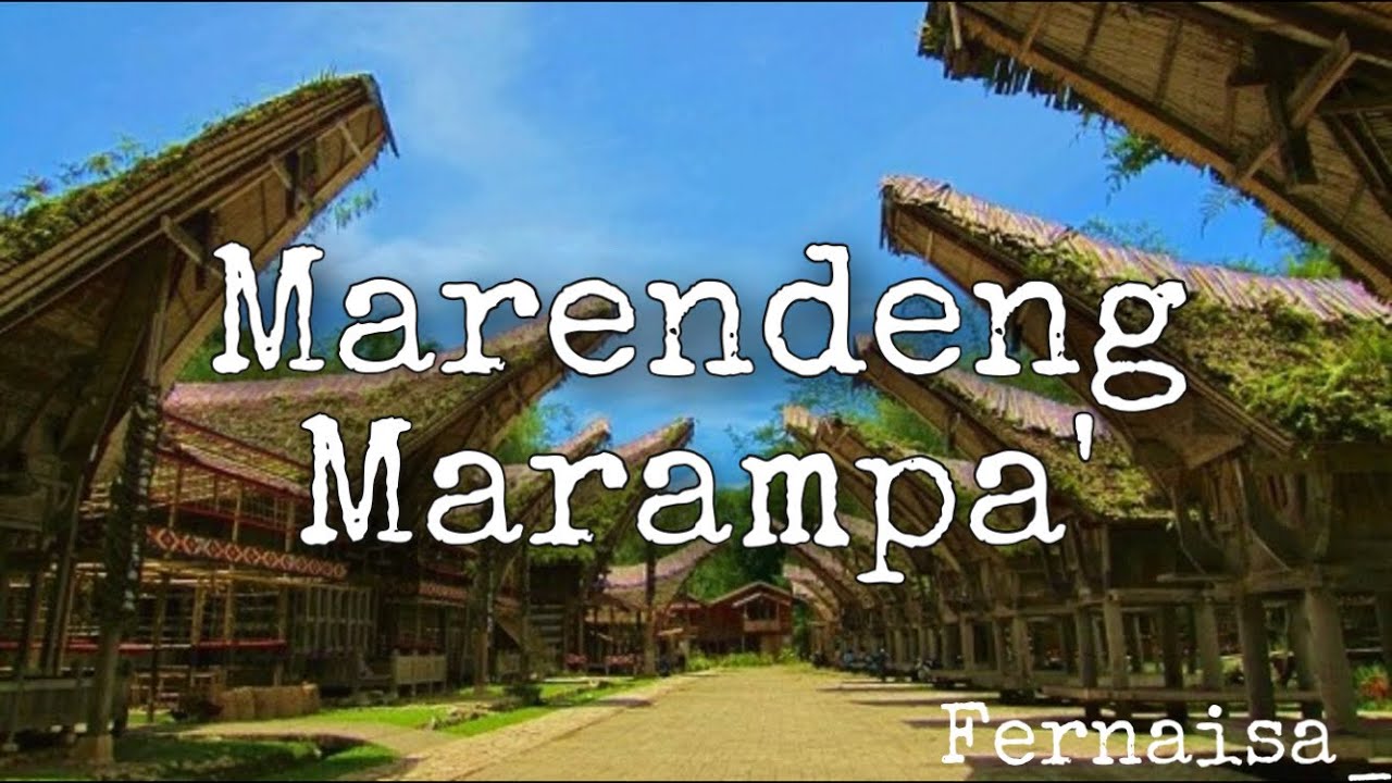 Marendeng Marampa' // Cover Lirik - YouTube