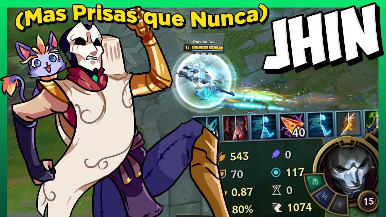 Jhin Con Mas Prisas Que Nunca ⭐ (Miembros del Canal) - YouTube