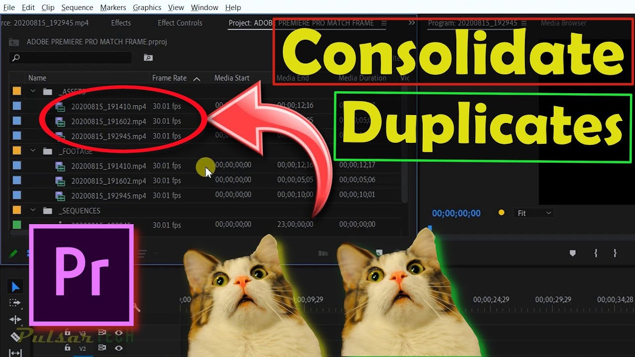 ADOBE PREMIERE PRO 2020 HOW TO CONSOLIDATE DUPLICATES YouTube ADOBE PREMIERE PRO 2020 HOW TO CONSOLIDATE DUPLICATES YouTube