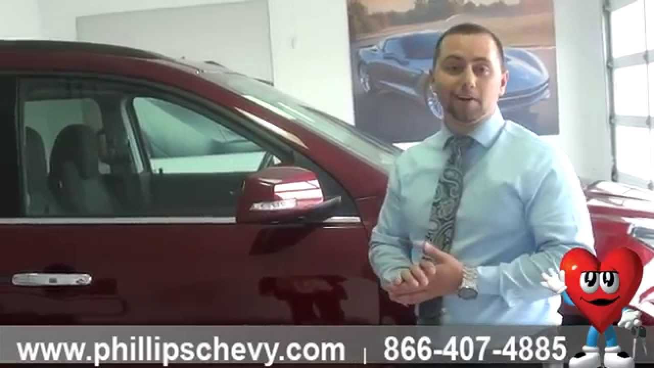 Phillips Chevrolet - 2015 Chevy Traverse 1LT –Walkaround - Chicago New ...