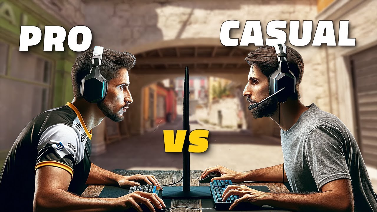 Who Has The Best Mental Skills? Pro vs Casual Gamer - YouTube