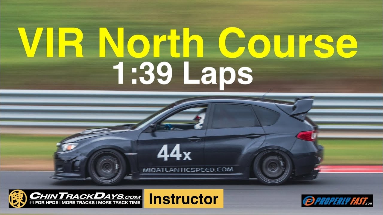 VIR North Course 1:39 - Speed is in the feet - YouTube