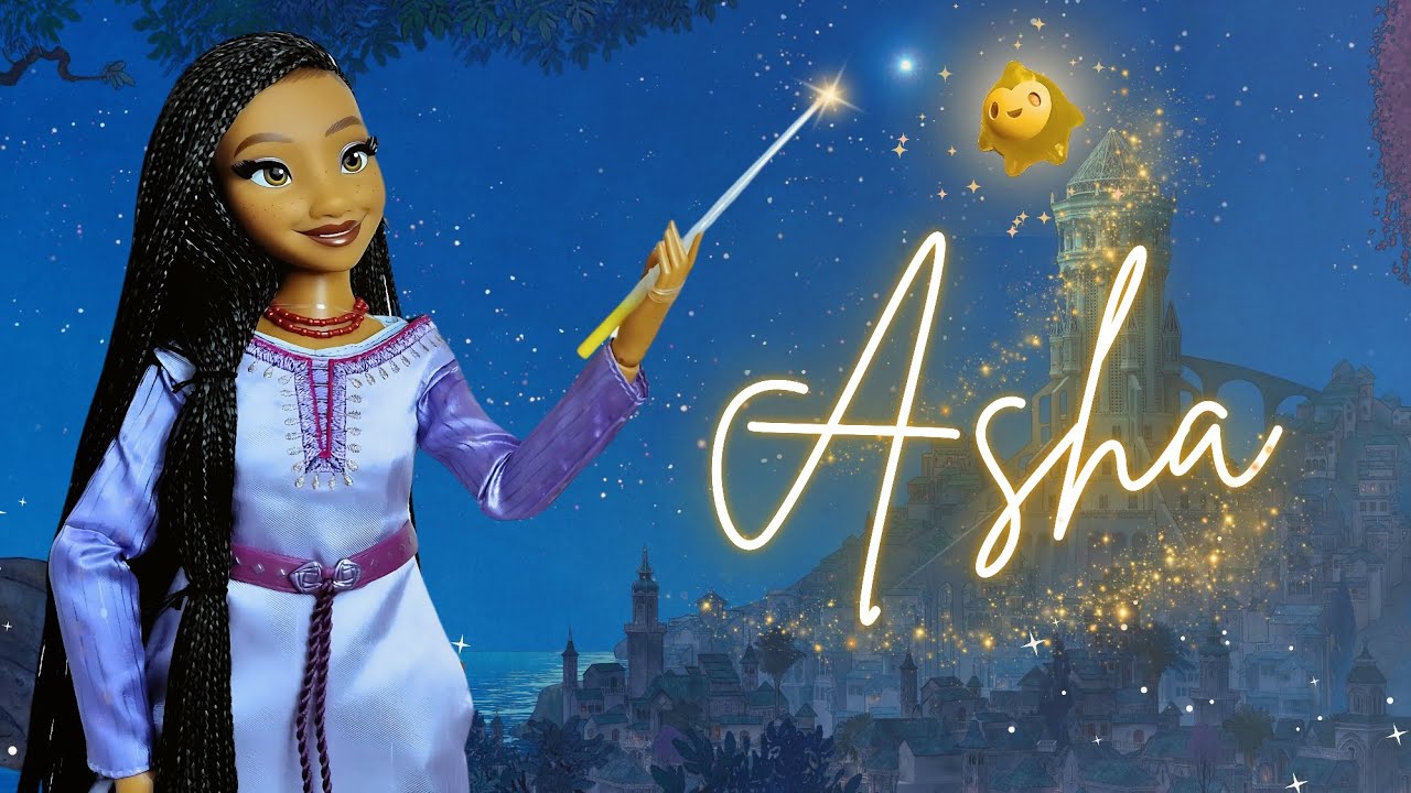Disney Store Limited Edition Wish Asha Doll Review - YouTube