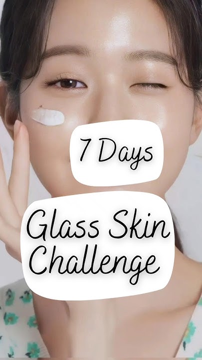 Rice Face Mask || 7 days Glass skin challenge || Rice cream #shorts #viral #trending # ...