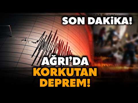 SON DAKİKA! Ağrı'nın Patnos ilçesinde 4.3 büyüklüğünde deprem! Vatandaşlar sokaklara çıktı!