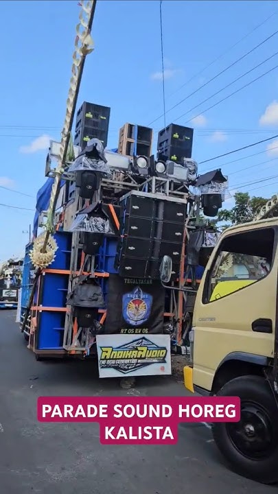 KALISTA PARADE SOUND HOREG #sound #horeg #brewogaudio #shorts - YouTube