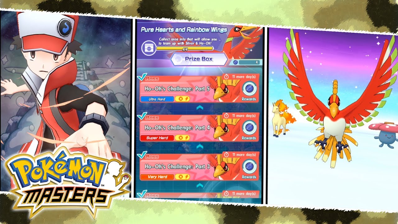 All Ho-Oh Event Battles | Pokemon Masters Event - YouTube