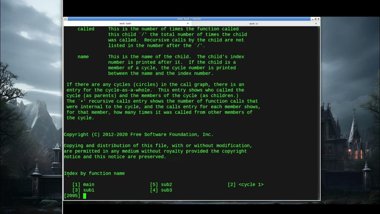Using gprof for Code Profiling - YouTube