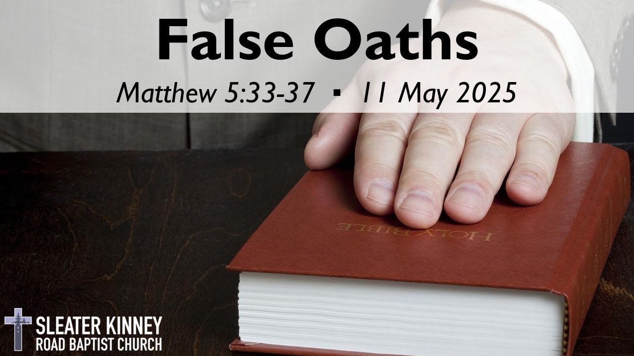 Matthew no. 15: False Oaths - YouTube