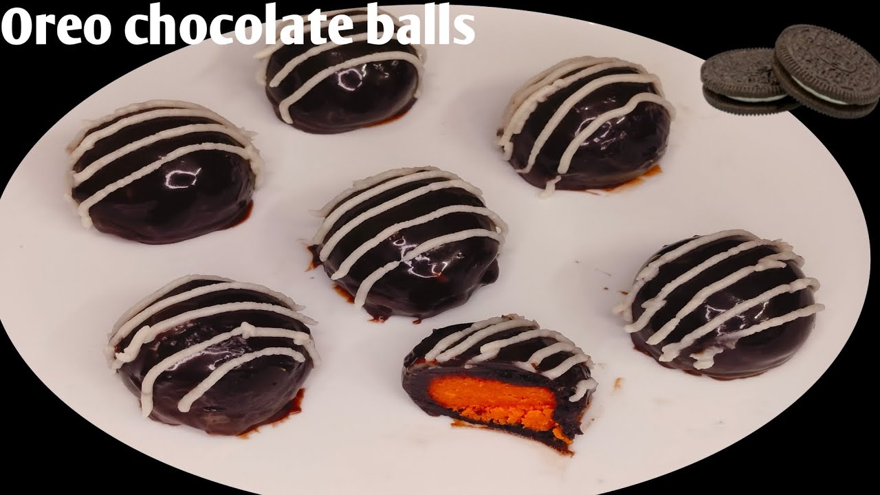 No bake Oreo chocolate balls biscuit recipe @Sitamyfoodkitchen-pf1gi - YouTube