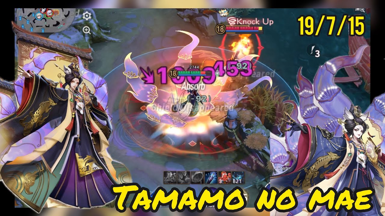 Onmyoji Arena S30 | Tamamo no mae - don’t lose hope! - YouTube