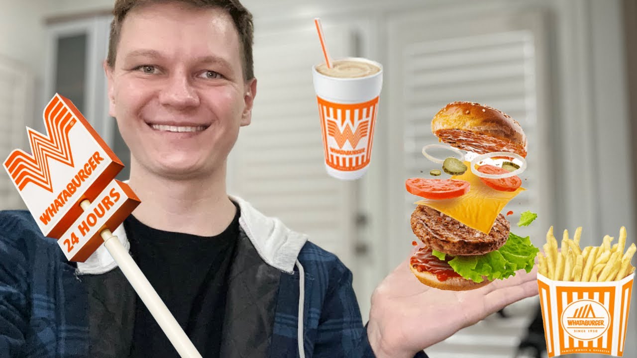 My First Time in Whataburger, Houston - YouTube