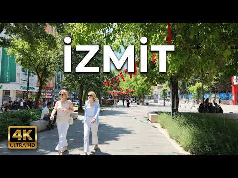 🚶 Walking Tour of Izmit City Center 4K 🇹🇷 | Downtown İzmit Walking Tour | Turkey Street Walk