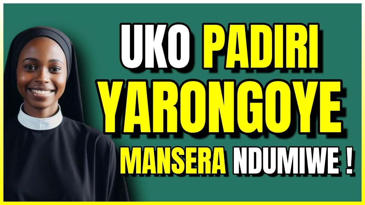 UKO PADIRI NA MANSERA BASAMBANIYE MUKIRIZIYa mbega amahano mana yange _ inkuru y'urukundo ...