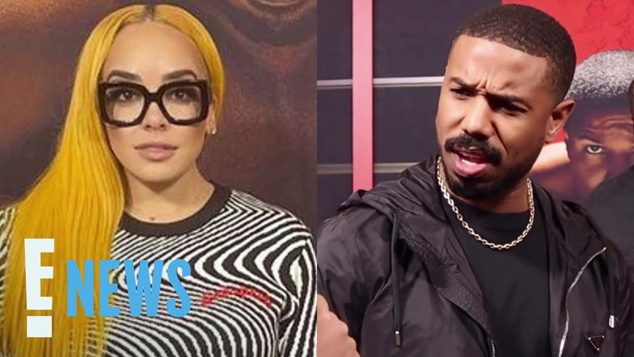 Michael B. Jordan Calls Out Reporter on Creed III Red Carpet | E! News ...