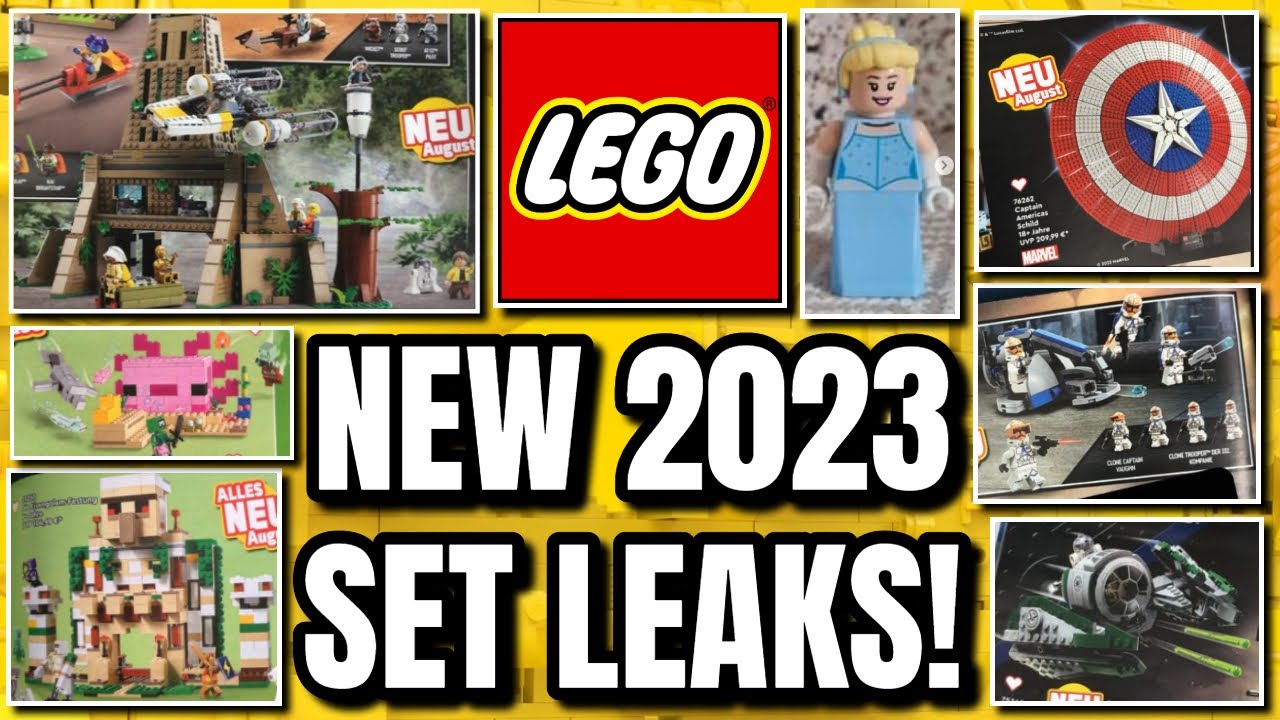 NEW LEGO SET IMAGES! (Star Wars, Marvel, Minecraft & MORE!) - YouTube