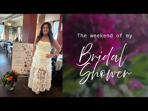 VLOG: BRIDAL SHOWER & YVETTE SPORTSWEAR HAUL! 