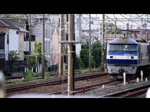 EF210-117 馬橋通過 - YouTube