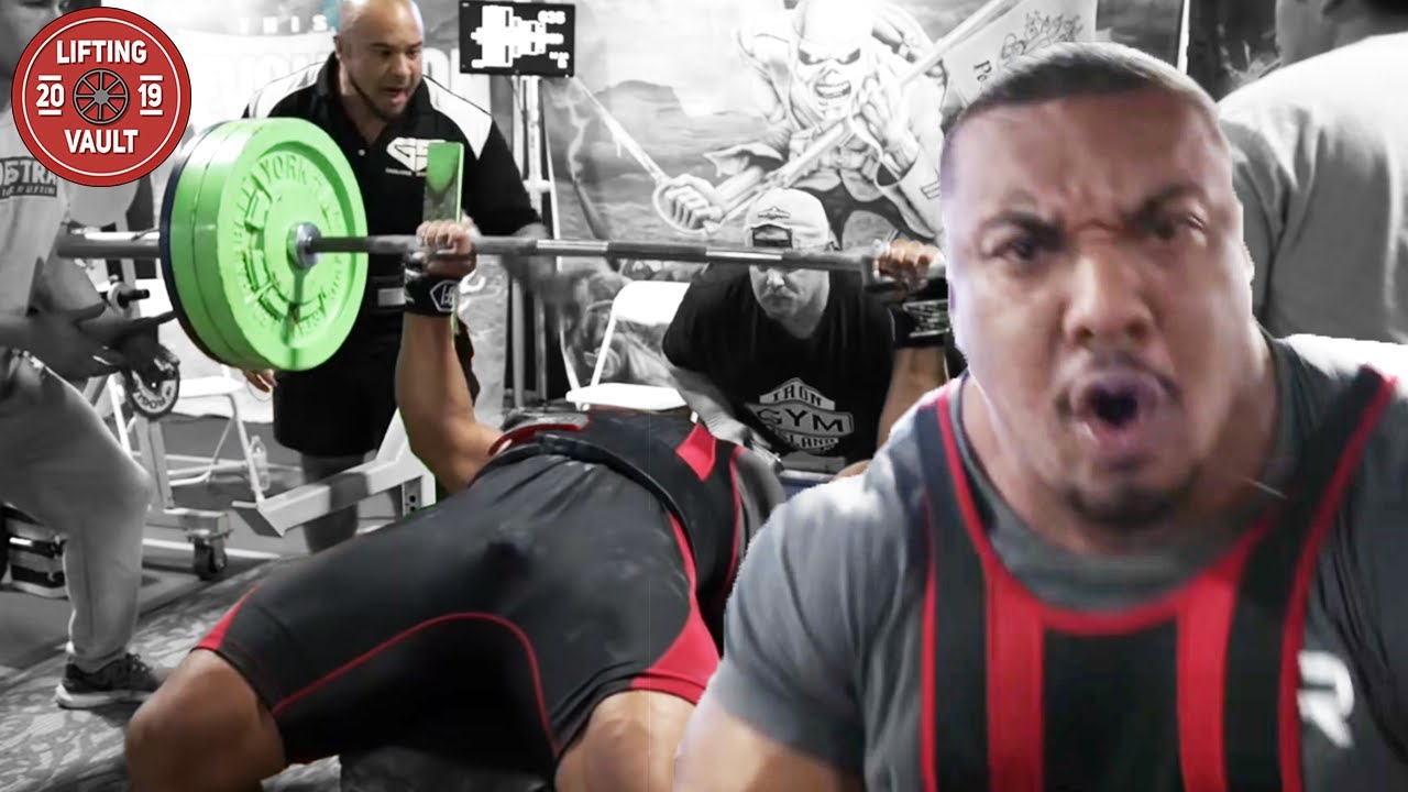 Larry Wheels Sets 355.5 kg Bench World Record (Surprise Comeback) - YouTube