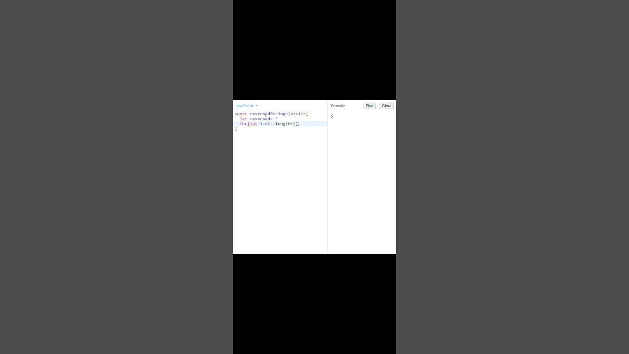 How To Reverse A String In Js javascript algorithm dsa enjoy YouTube How To Reverse A String In Js javascript algorithm dsa enjoy YouTube