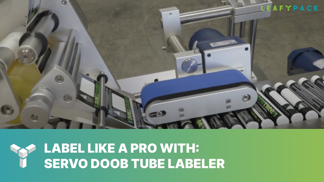 Servo Doob Tube Labeler - YouTube