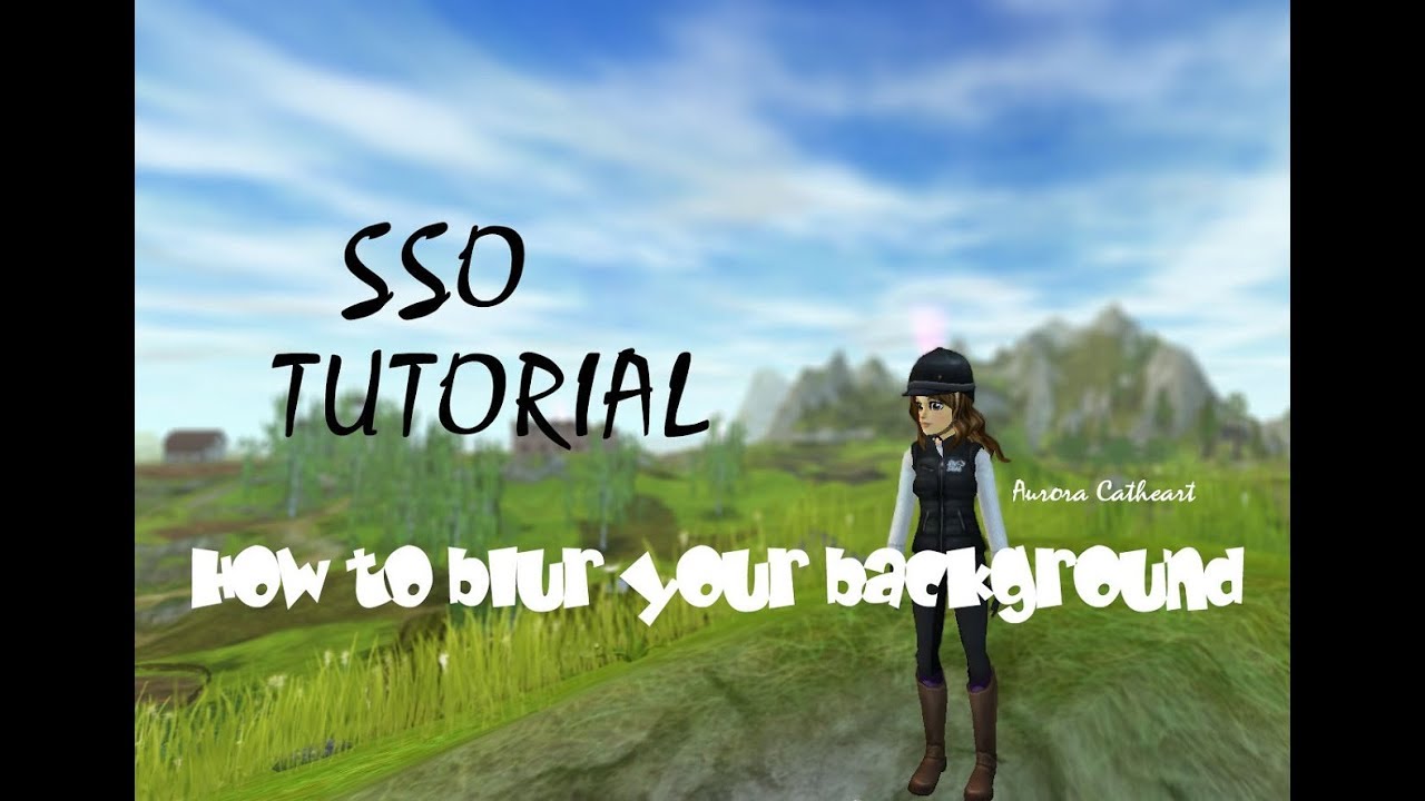 SSO TUTORIAL - How to Blur Background in Photoshop CC - YouTube