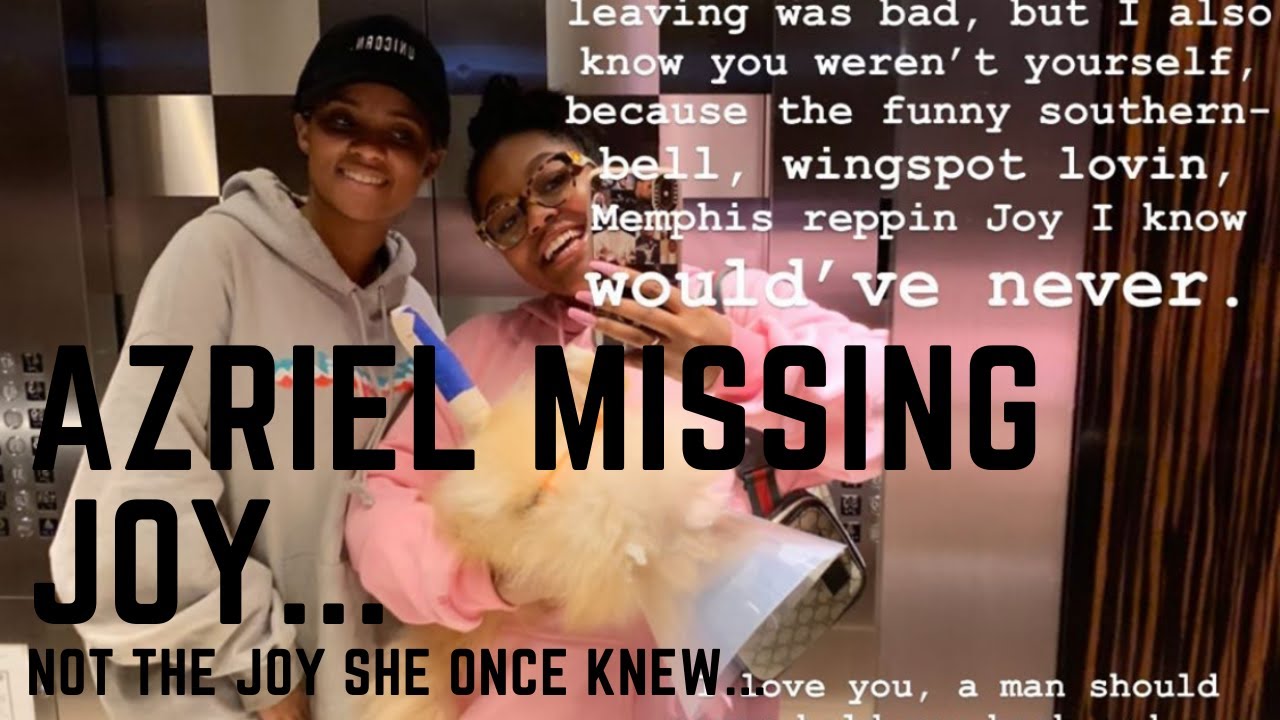 AZRIEL CLARY MISSING JOY! + goes LIVE with her MOM ALICE! - YouTube