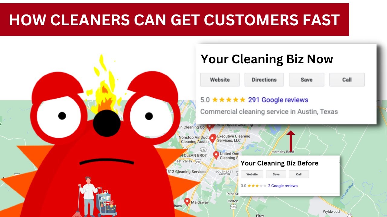 Help! How To Get Customers For Your Cleaning Business Fast With Google ...