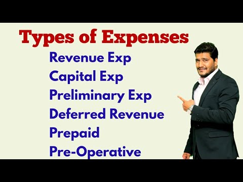 Various Types of Expenses - YouTube