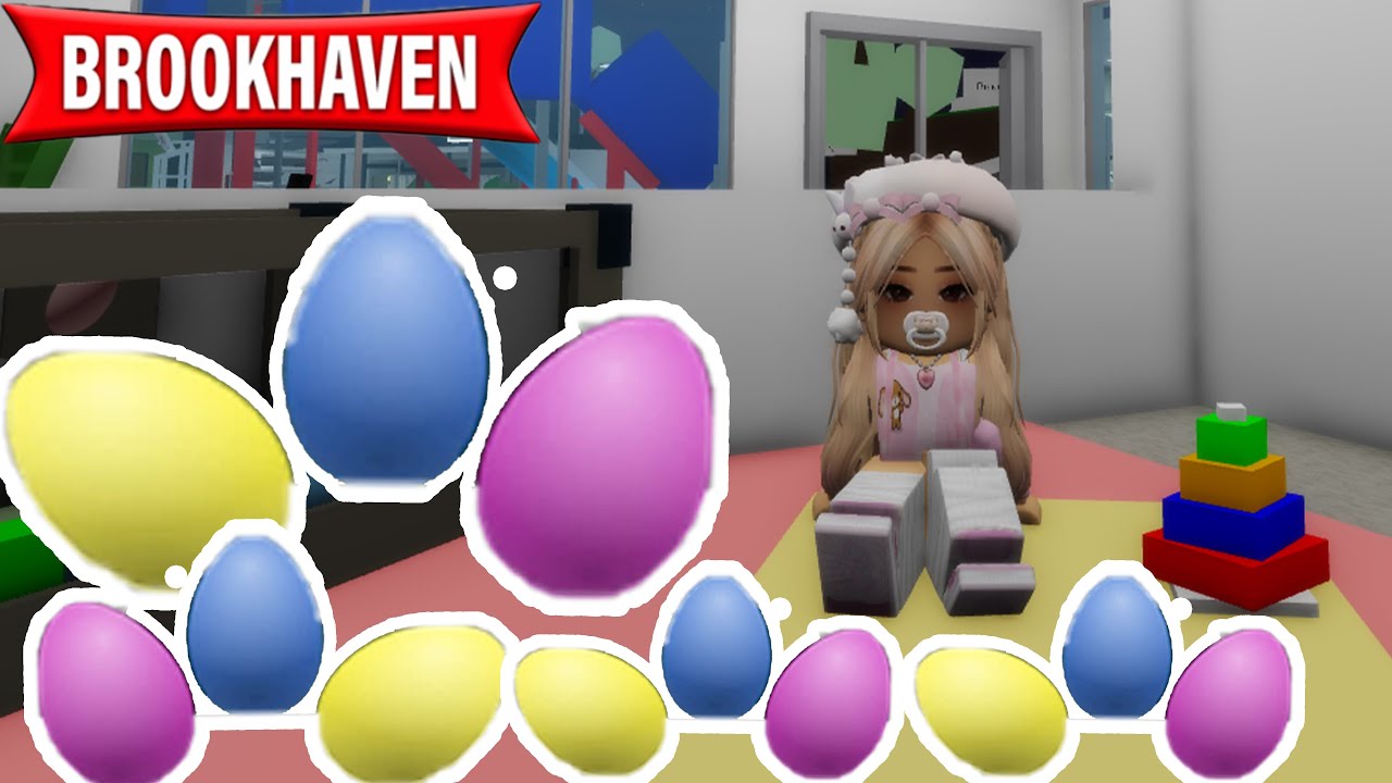 Come on with me Brookhaven collect all the eggs they hide so well ...