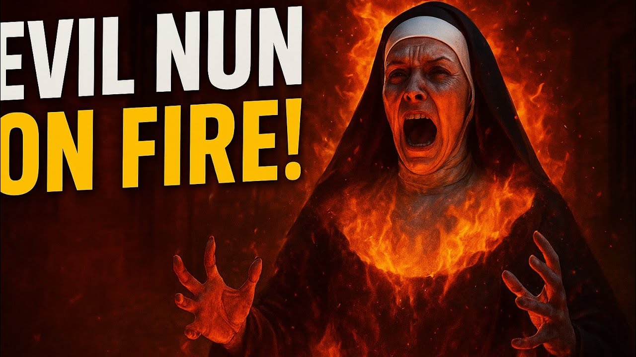 Teasing Evil Nun with Fire 🔥 PART-2 | Evil Nun Funny Moments #ulog # ...