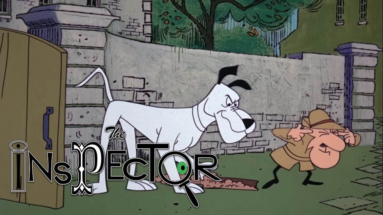 Le Great Dane Robbery | Pink Panther Cartoons | The Inspector - YouTube