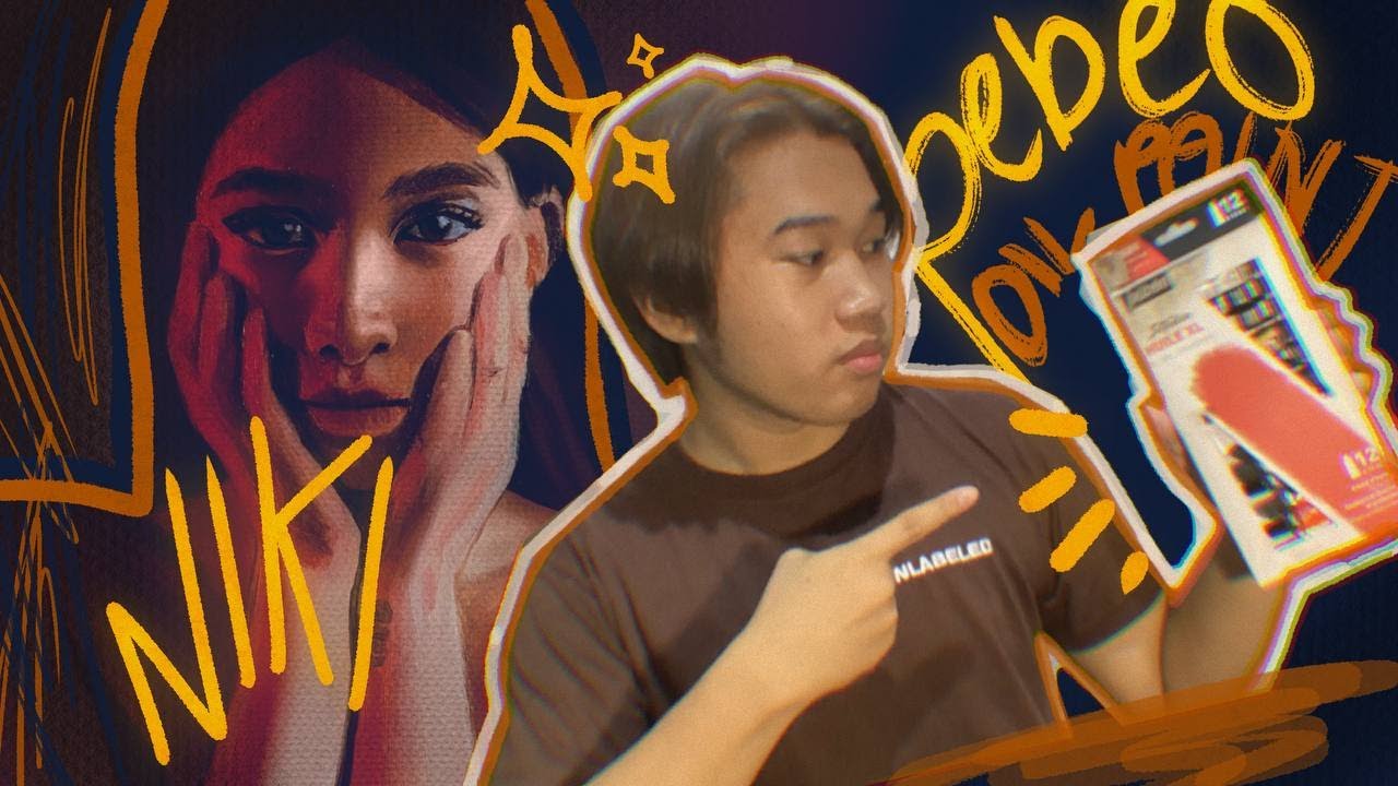 Pebeo Oil Paint Review + NIKI Fan Art // Philippines - YouTube