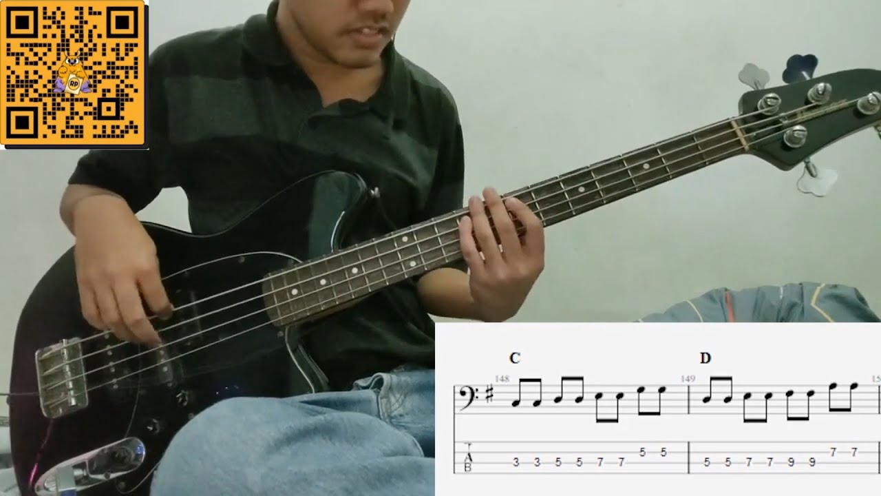 Francesca - Hozier (Bass Cover and Tab) - YouTube
